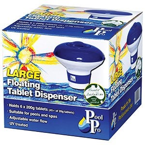 Floating Tablet Dispenser - Large 200g | Peninsula Pool Supplies